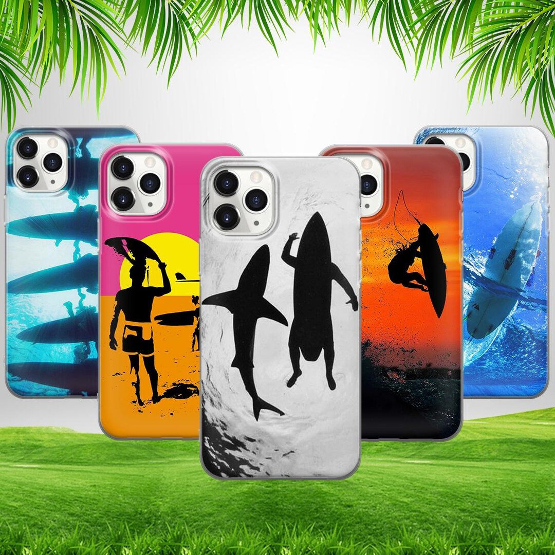 Surfing Phone Case Waves Board iPhone Case 17 Air 16 E 15 Pro Max ...
