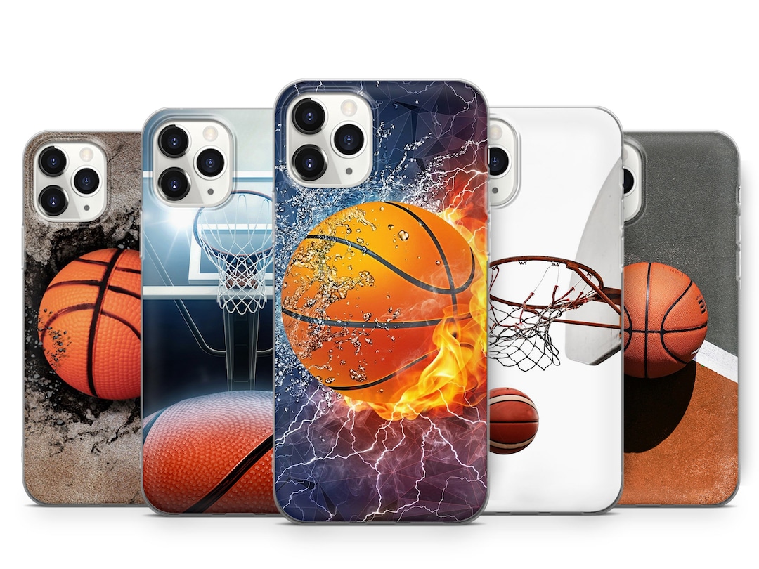 Sport Basketball Ball Phone Case for iPhone 16 15 14 13 12 11 X Samsung ...