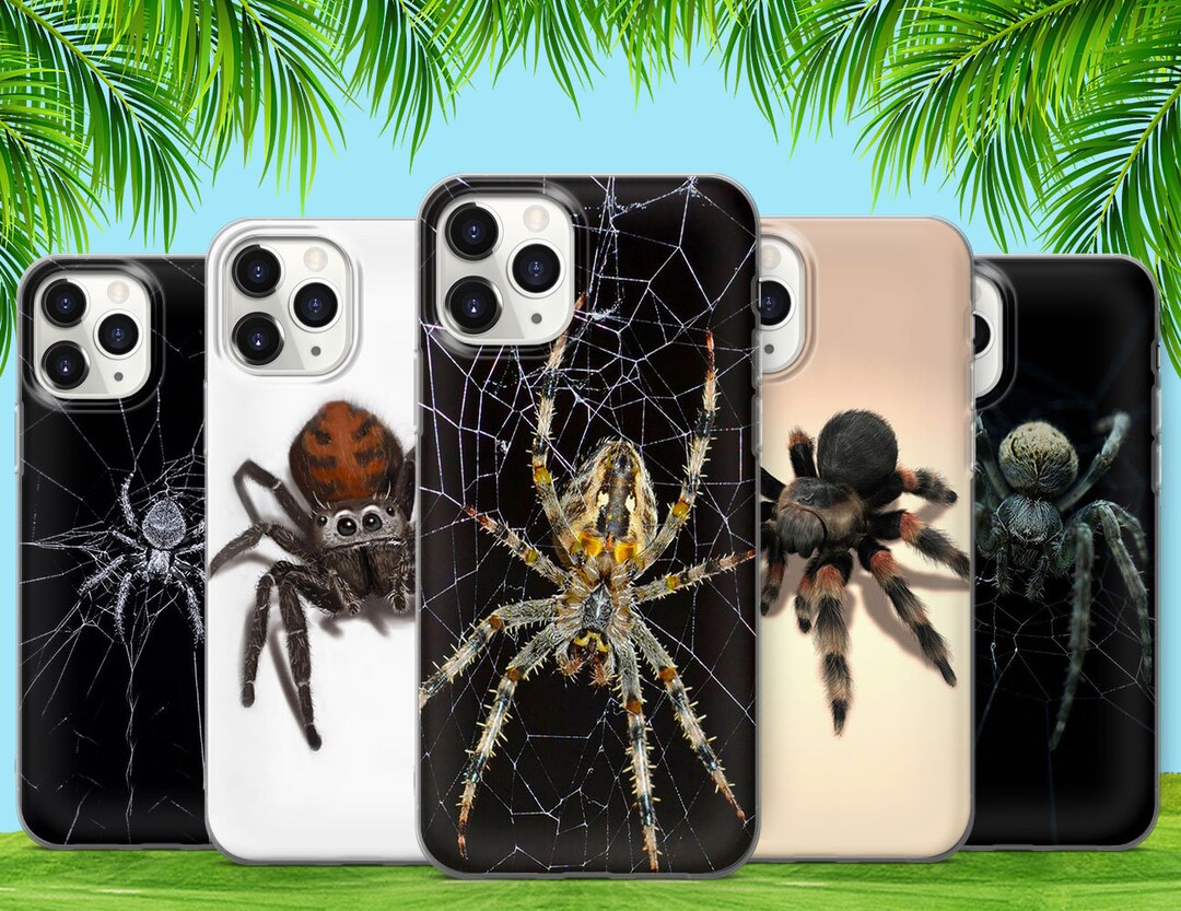 Deadly Venomous Desert Spider Phone Case for iPhone 16 15 14 13 12 11 X ...