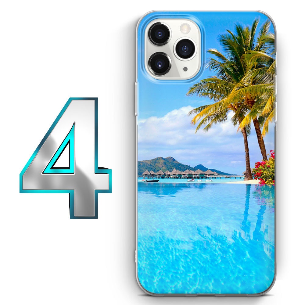 Beach Sand Ocean Hot Sun Summer Phone Case for iPhone 15 14 13 12 11 X ...