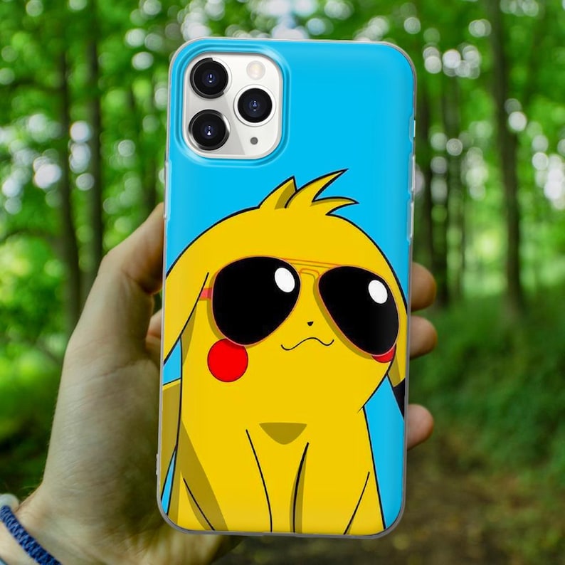 Cartoon Pika Phone Case Anime Pika Chu for iPhone 17 Promax 16 E 15 Pro ...