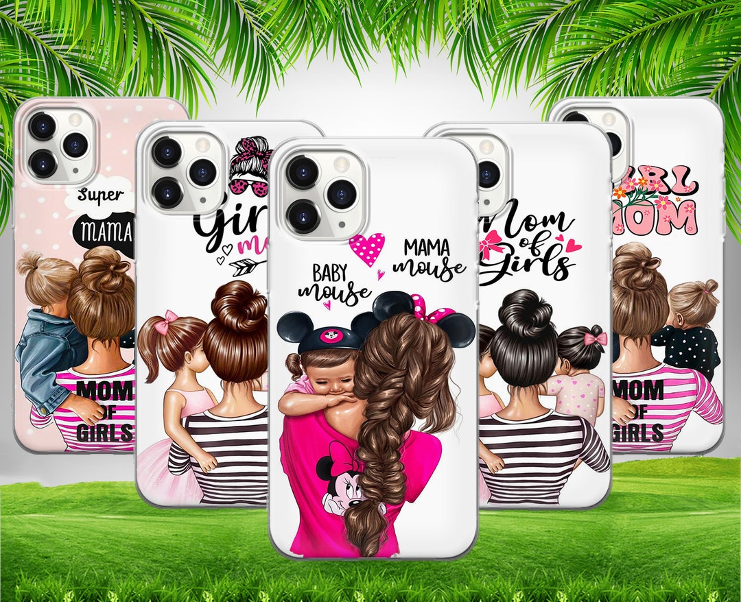 Mom of Girls Phone Case Super Mother for iPhone 17 Promax 16 E 15 Pro ...