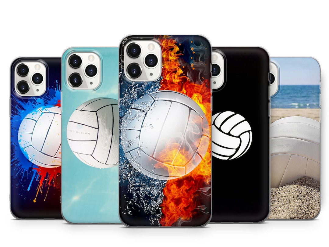 Volleyball Phone Case Net Sport Ball Cover for iPhone 16 15 14 13 12 11 ...