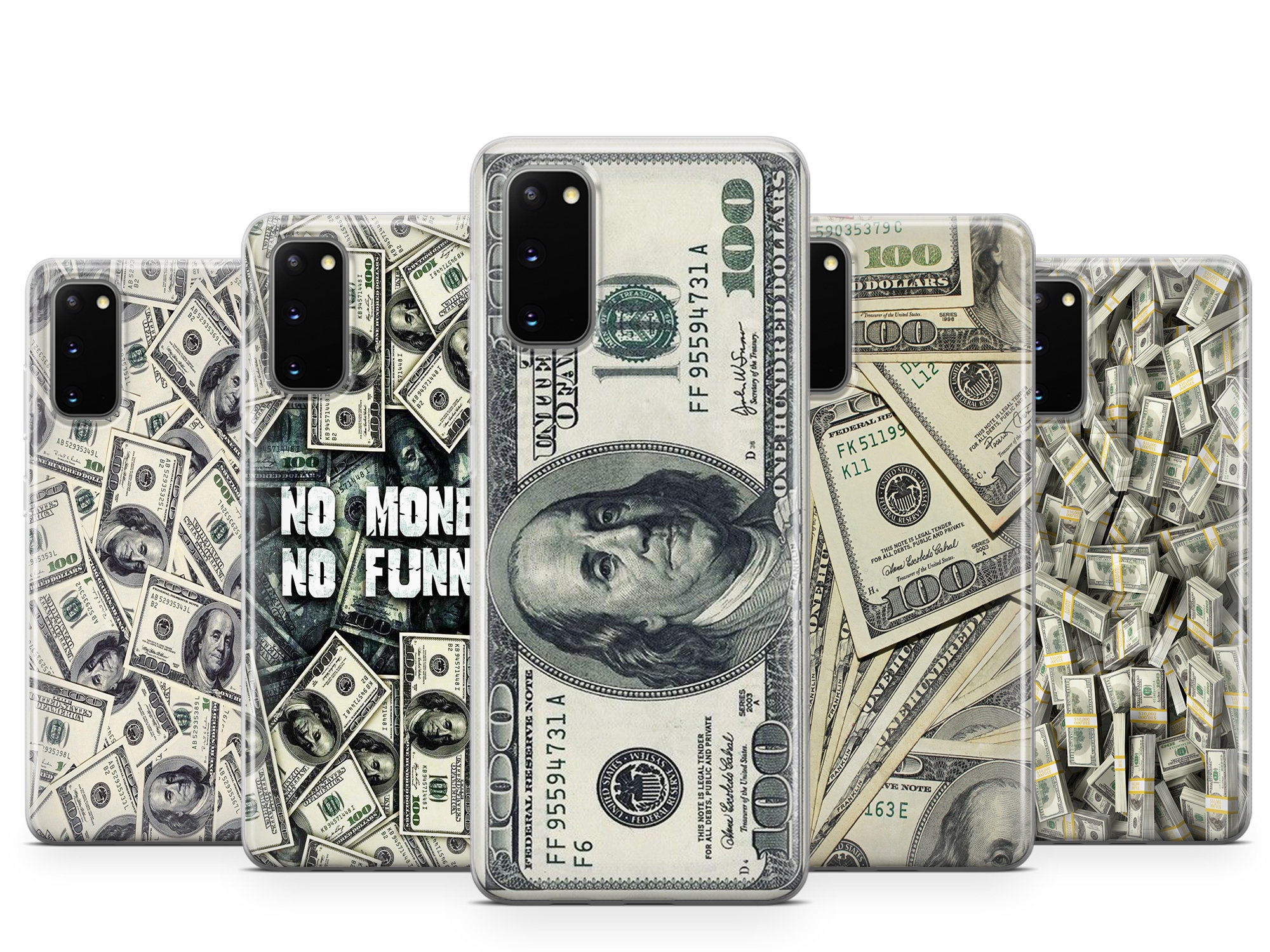 Money Phone Case 100 Dollar Bill for iPhone 17 Promax 16 E 15 Pro 14 13 ...