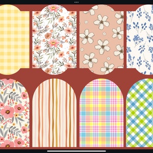 Vintage Floral Digital Paper Pack: 20 Printable Journal Pages (PDF) - Etsy