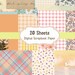 Vintage Floral Digital Paper Pack: 20 Printable Journal Pages (PDF) - Etsy