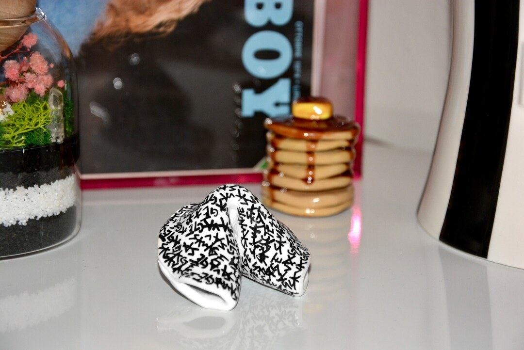 Savage Graffiti Ceramic Fortune Cookie - Etsy