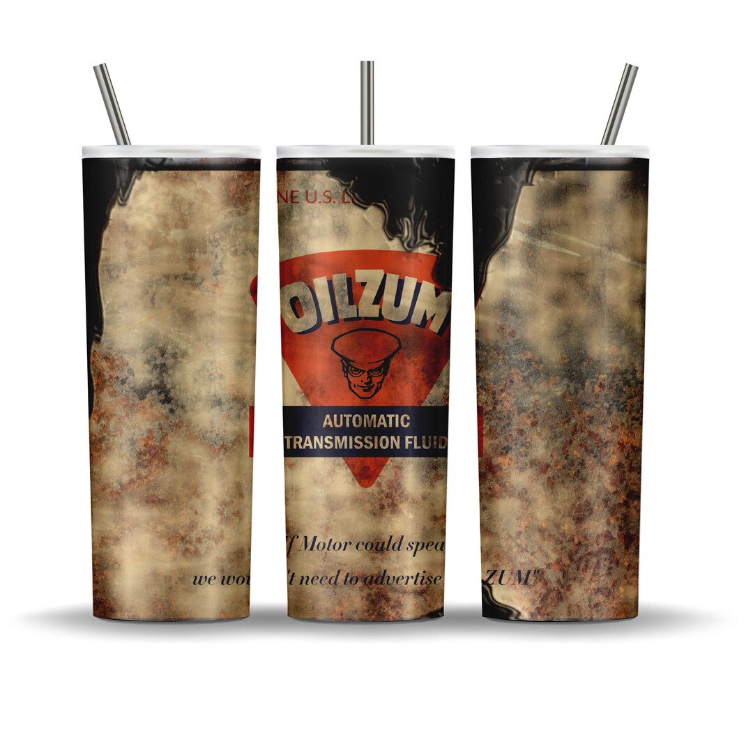 Oilzum Tumbler Skinny Tumbler Funny Tumbler Oilzum Tumbler - Etsy