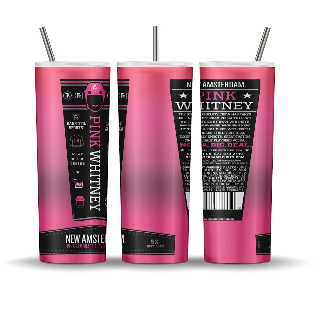 Pink Whitney Tumbler Sublimation Design, 20 Oz Pink Whitney Skinny ...