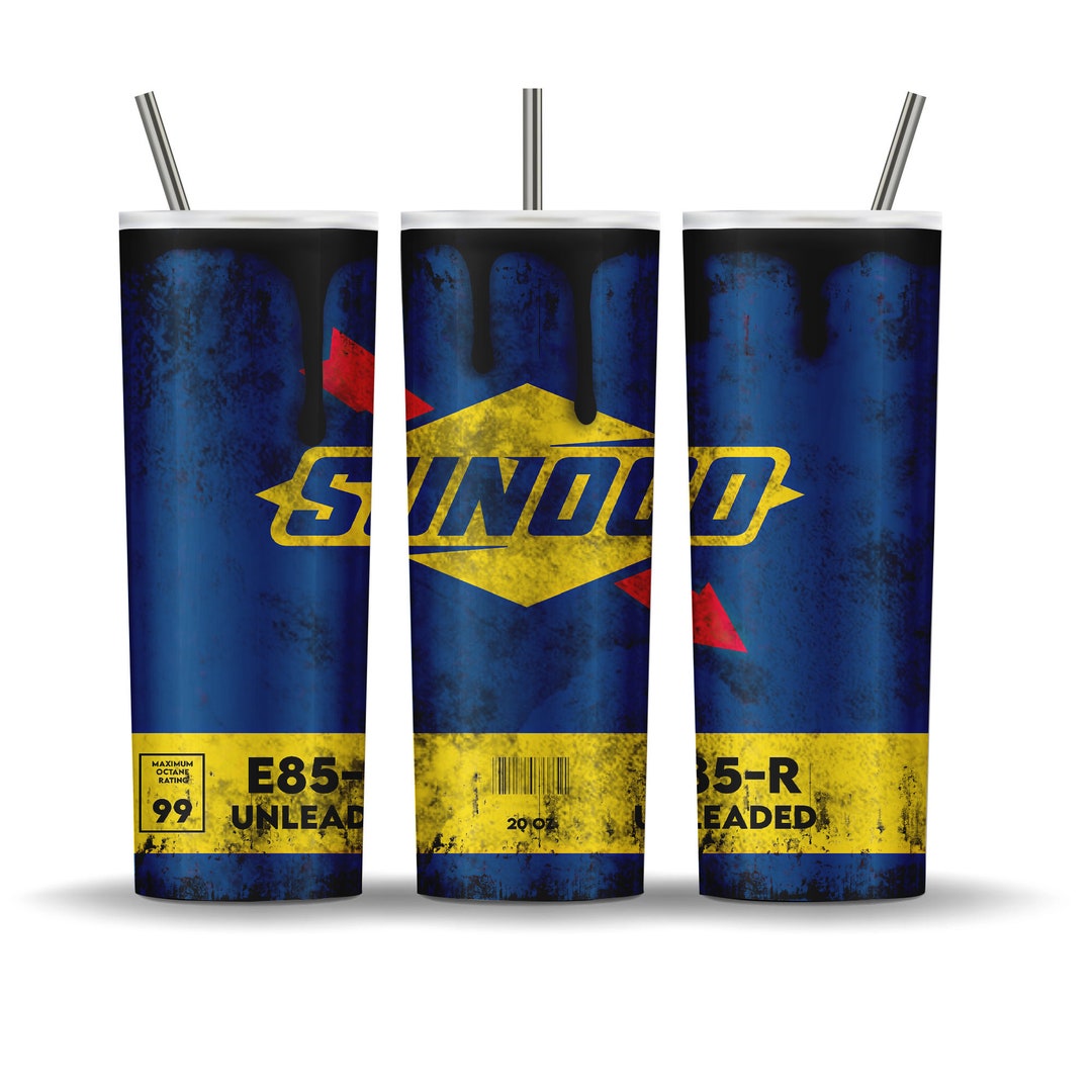 Sunoco Tumbler Sublimation Design 20 Oz Sunoco Skinny Tumbler - Etsy