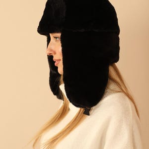 Winter Earflap Bomber Hat Warm and Cozy Trapper Hat for Women, Stylish ...