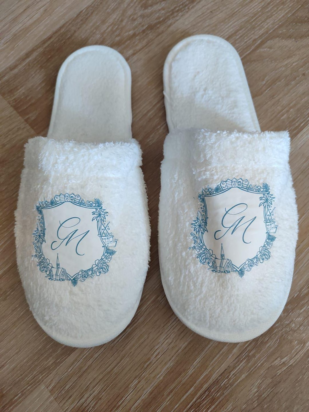 Custom Printed Spa Slippers, Personalized Slippers, Slipper Gift ...