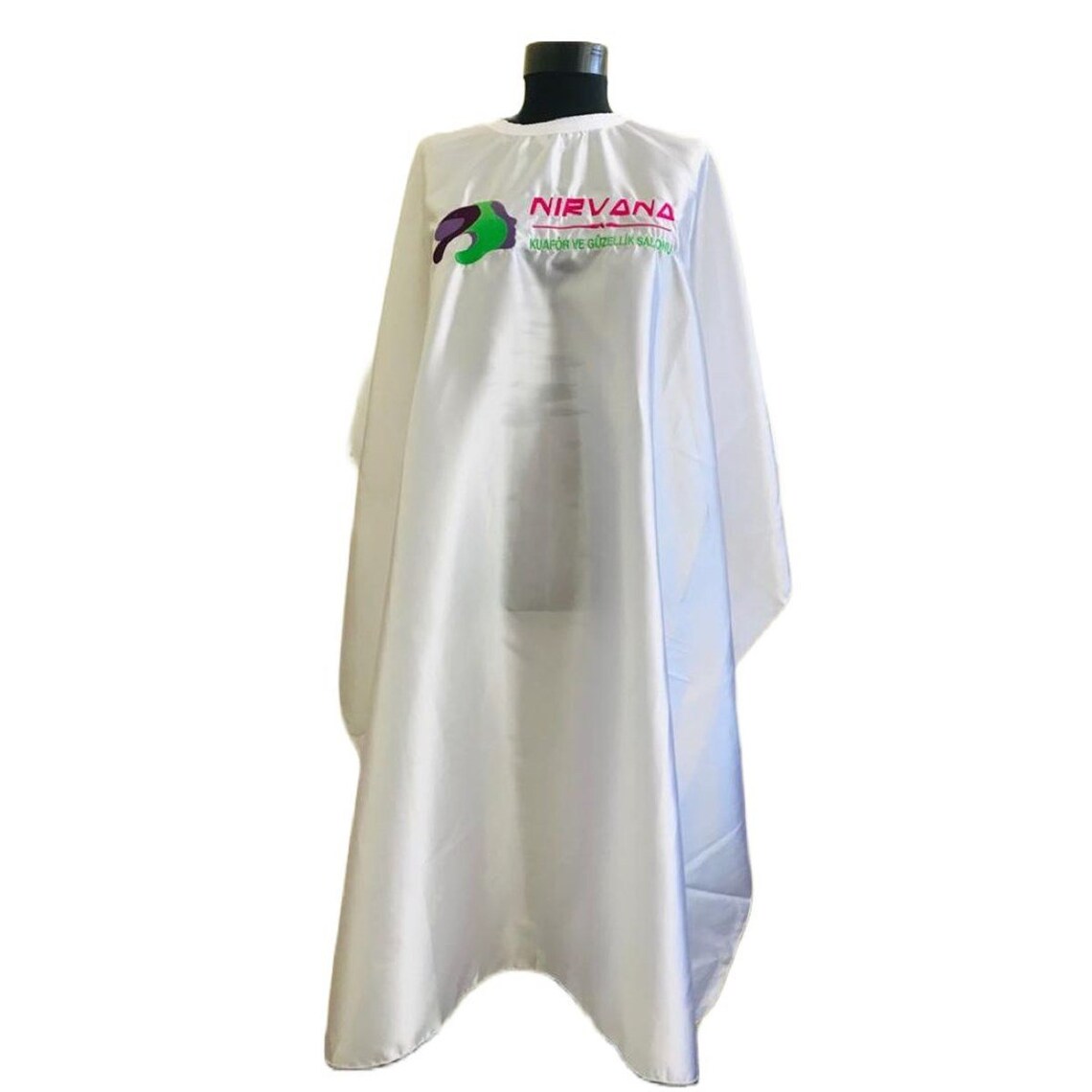Custom Silk Hair Salon Cape Personalized Hairdresser Cape Custom ...