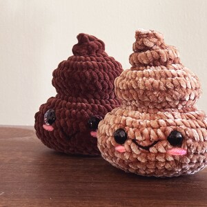 NO-SEW Happy Poop PDF Printable Crochet Amigurumi Gift Pattern - Etsy