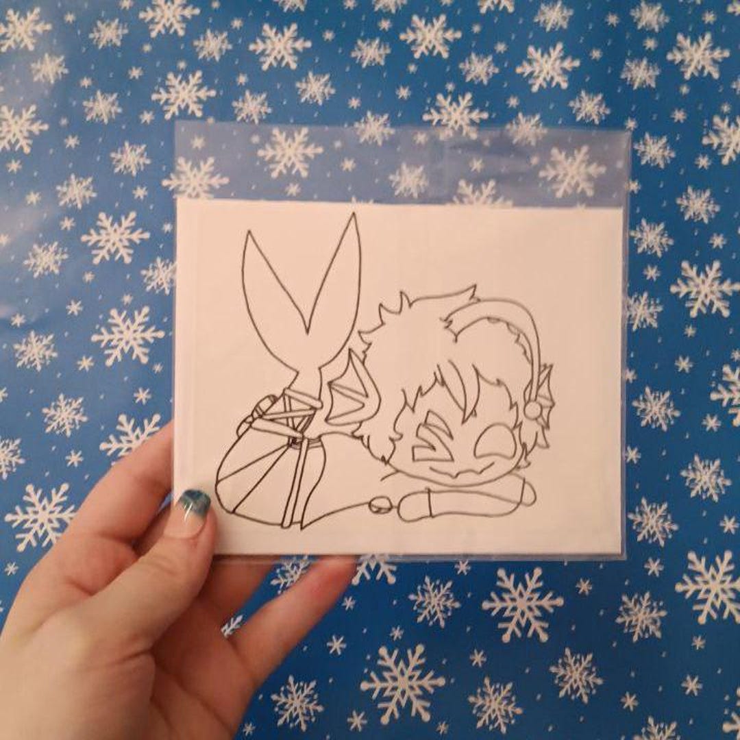 Sebastian Solace - Pressure Roblox - "color Me" Greeting Card - Etsy