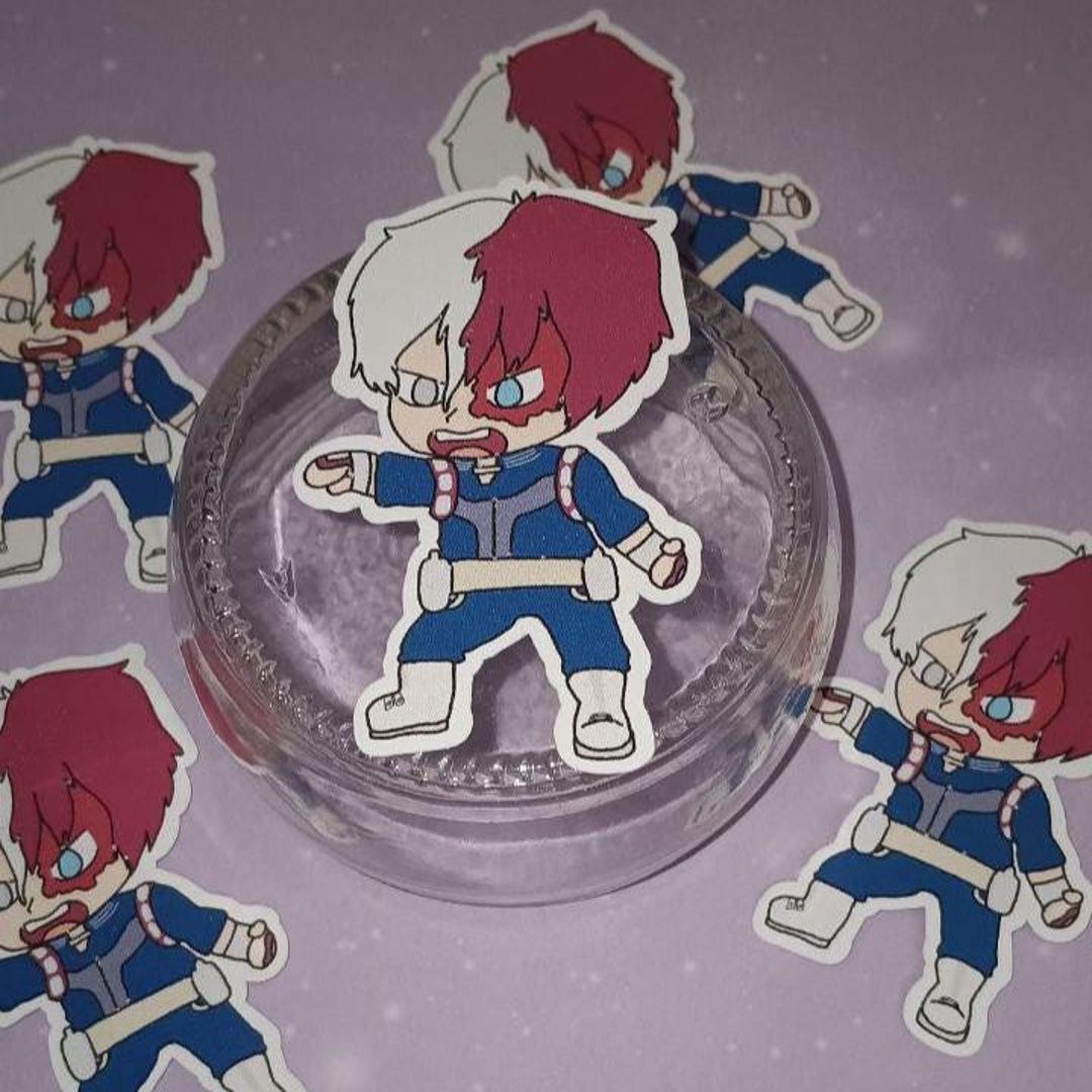 Shoto Todoroki - MHA - Sticker - Etsy
