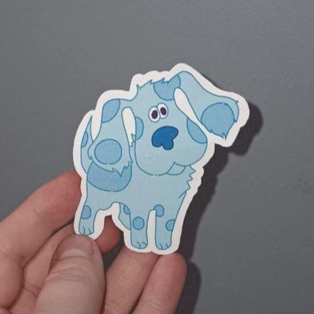 Blue Dog - Blue's Clues - Sticker - Etsy