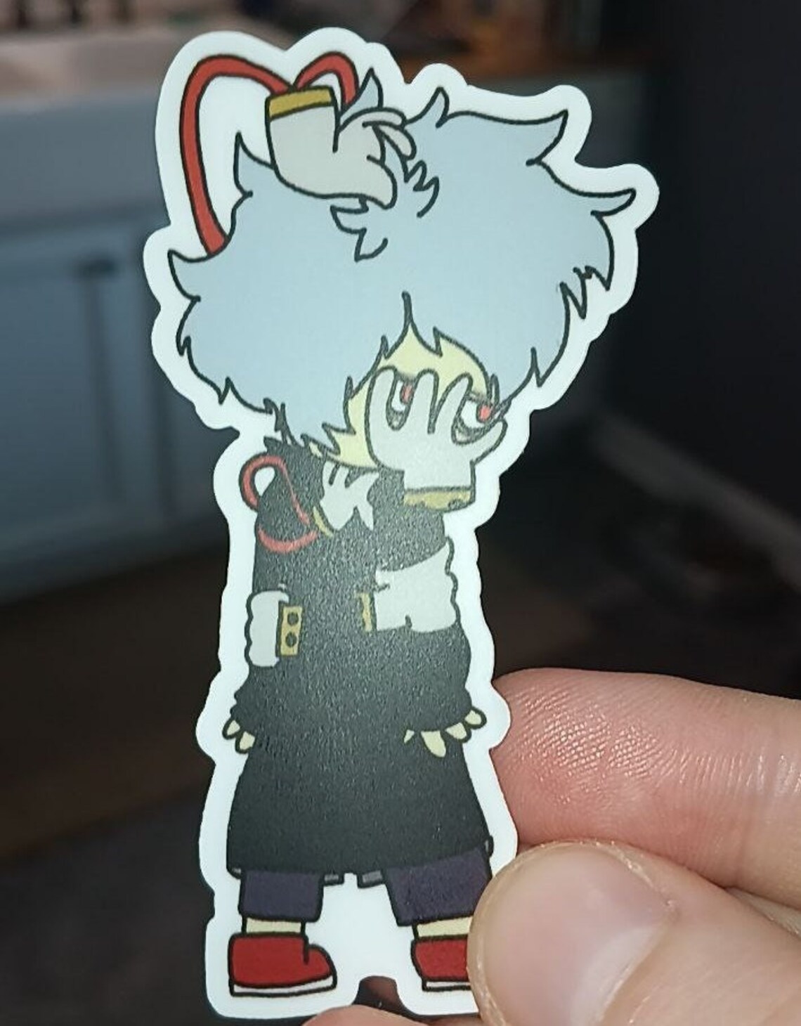 Shigaraki Tomura Sticker - Etsy