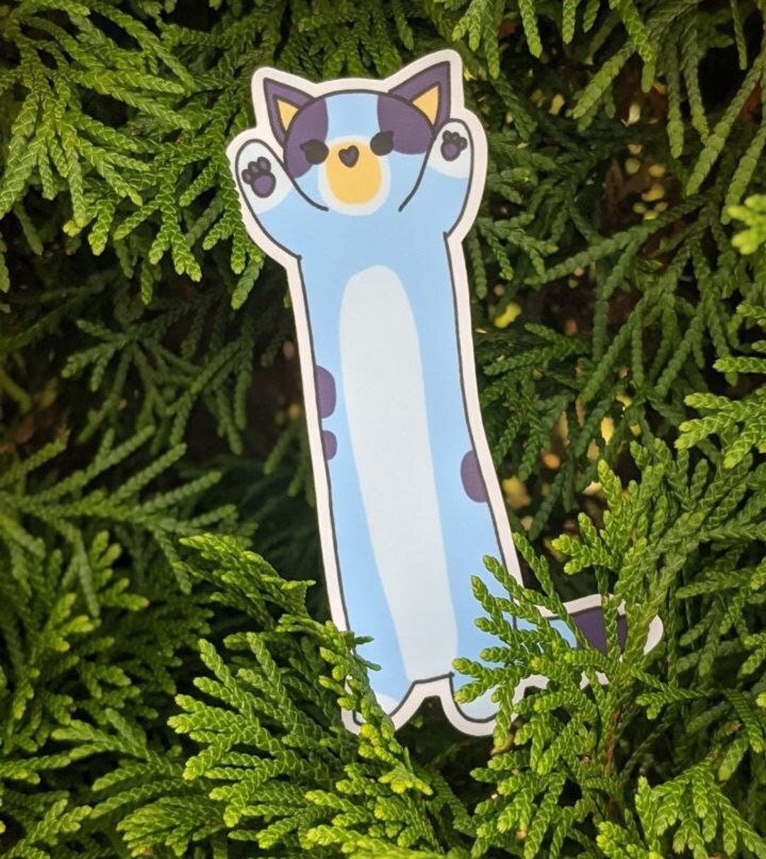 Long Bluey Dog Sticker - Etsy