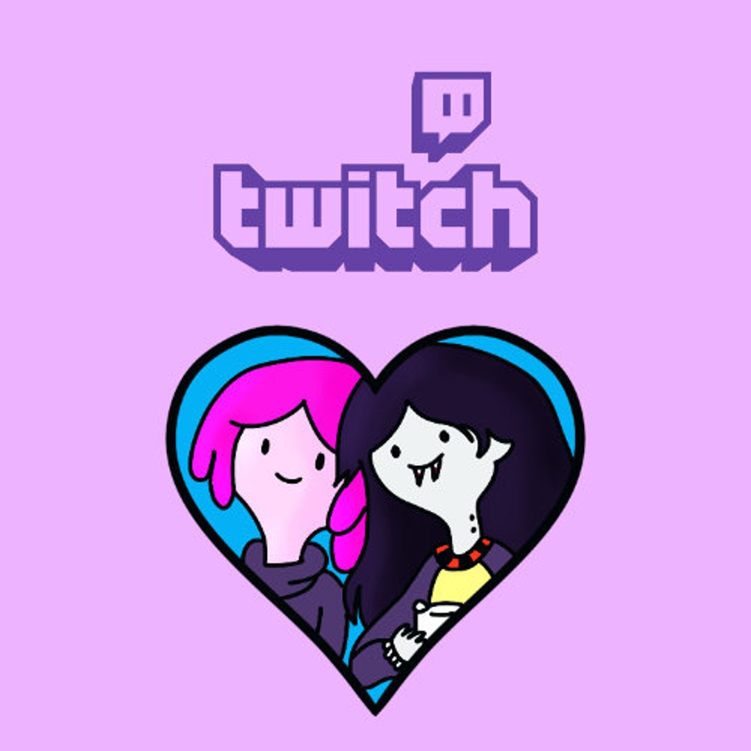 1 Twitch Emotes, Princess Bubblegum & Marcy Emote, Cute Duck Emote, for ...