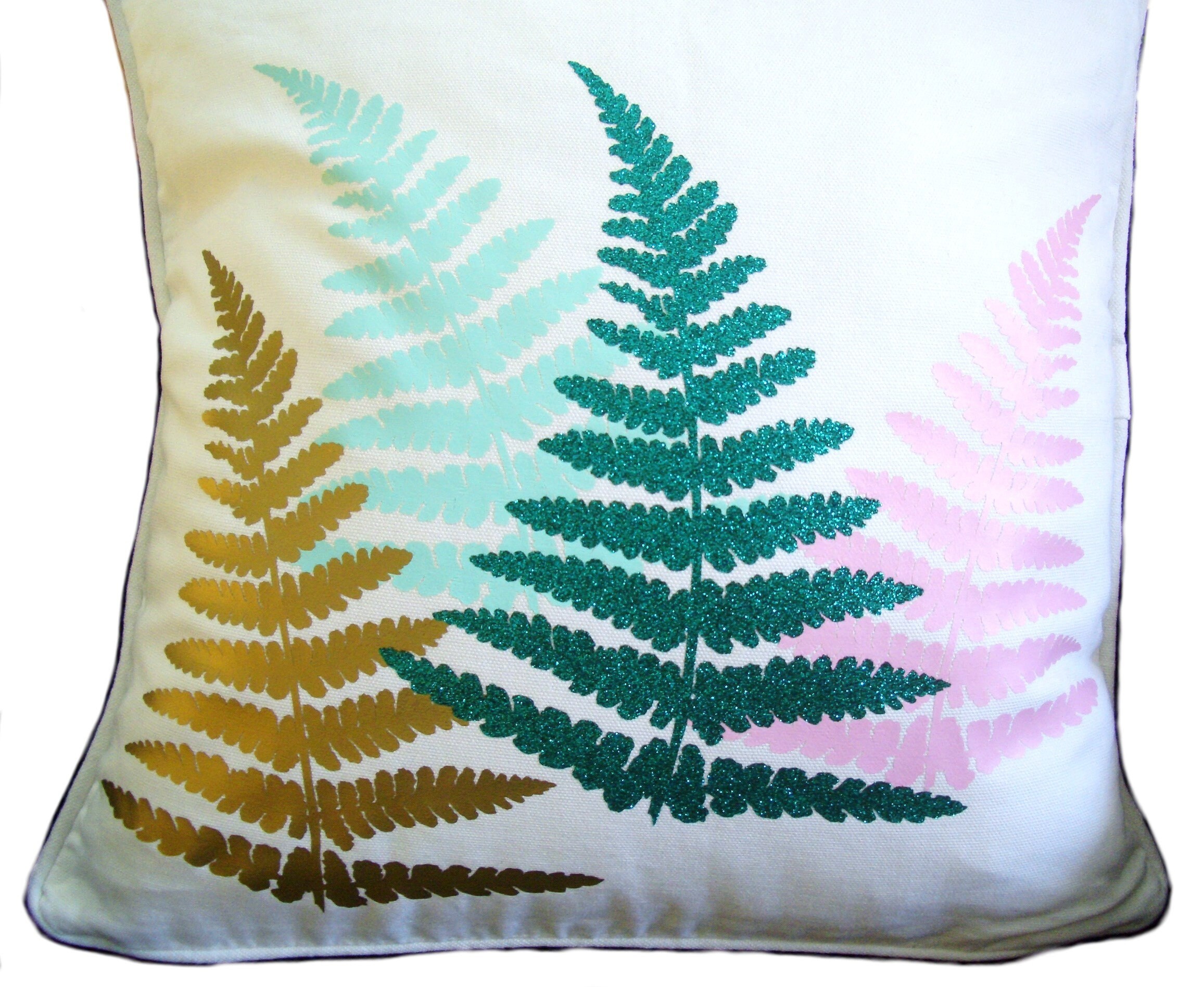 Fern Iron on Leaf Appliqué Print - Etsy