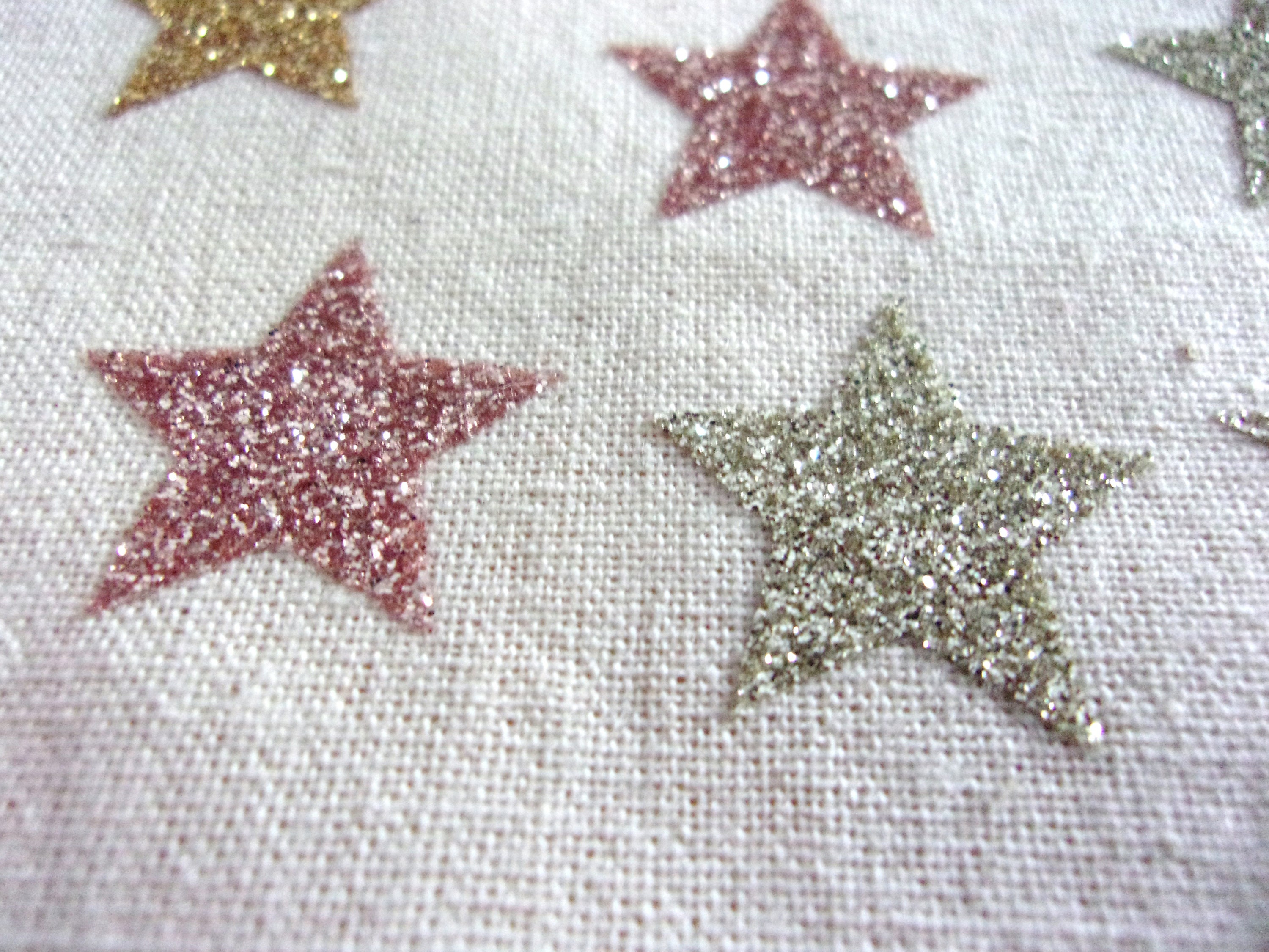 Pink Glitter Iron on Stars All Colours - Etsy
