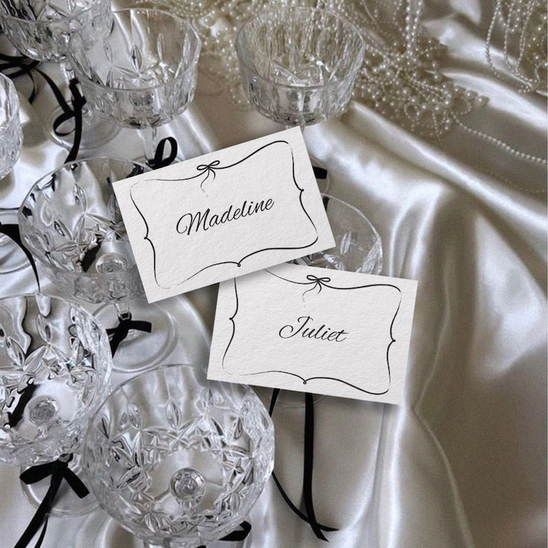 Name Place Cards - Etsy