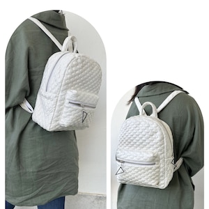 Mini Backpack Sewing Pattern, Cute Small Backpack, Unisex Backpack ...