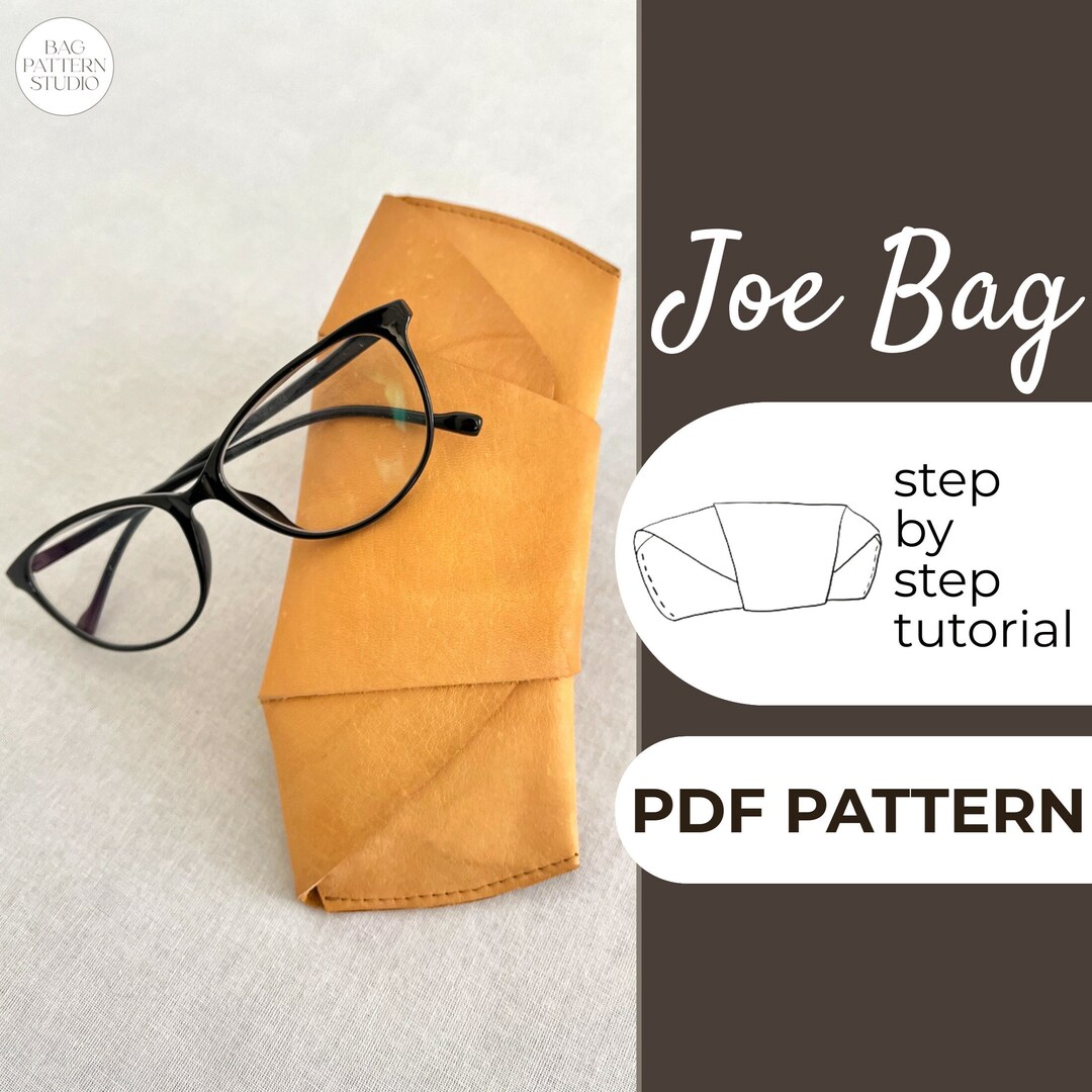 Glasses Case Sewing Pattern, Sunglass Case PDF, Eyeglasses Case Pattern ...
