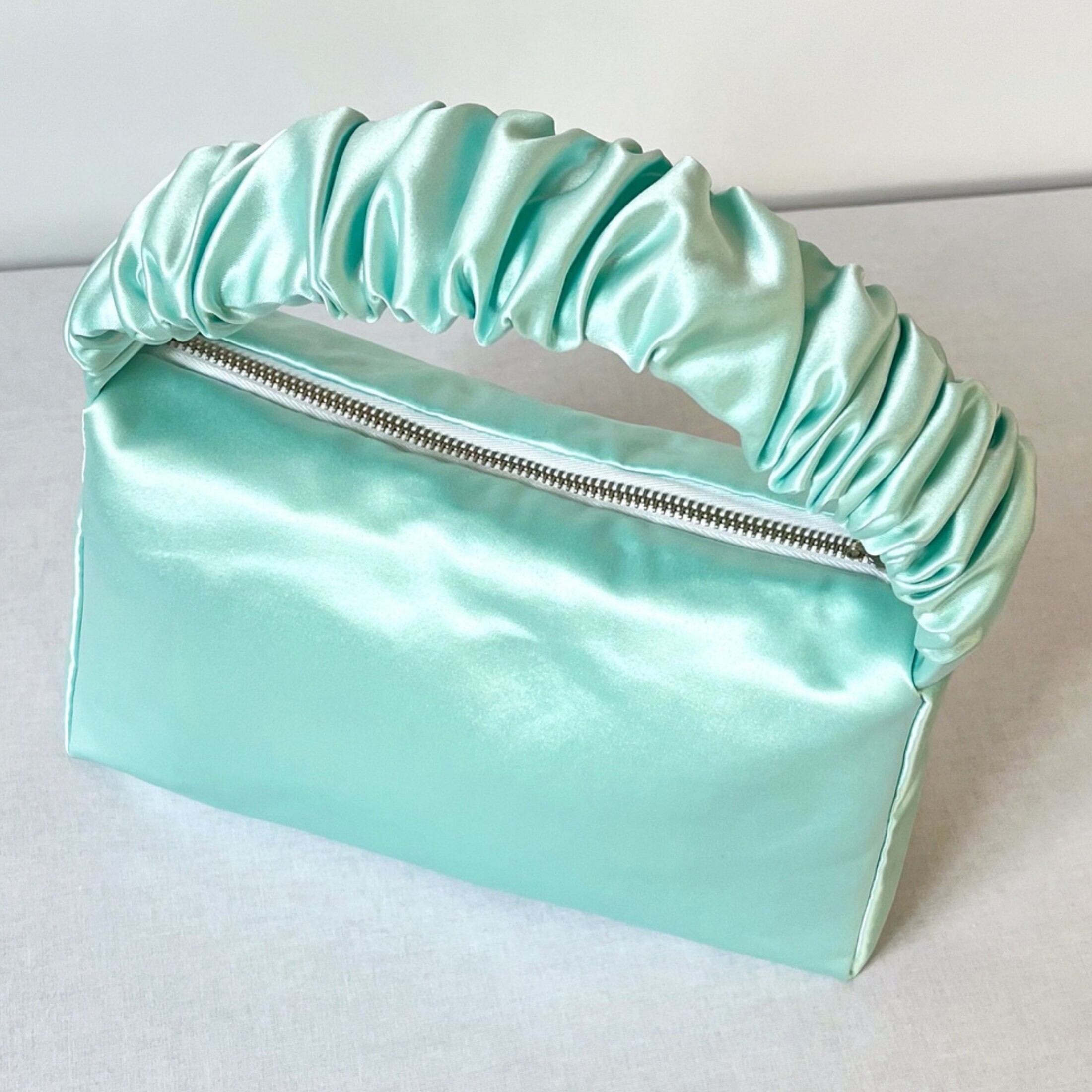 Stiff Handbag Sewing Pattern, Small Bag Sewing Pattern, Satin Pouch Bag ...