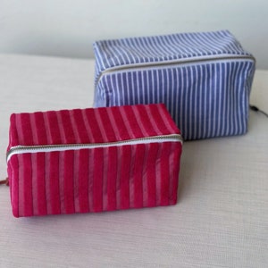 Make up Bag PDF Sewing Pattern, Cosmetic Bag Pattern, Pencil Case Tutorial, A0, A4, Us-letter ...