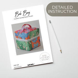 Make up Bag PDF Sewing Pattern, Cosmetic Bag Pattern, Toiletry Pouch ...