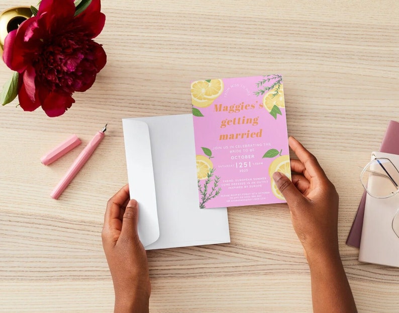 Hens Party Invitation - Instant Digital and Customisable Download ...