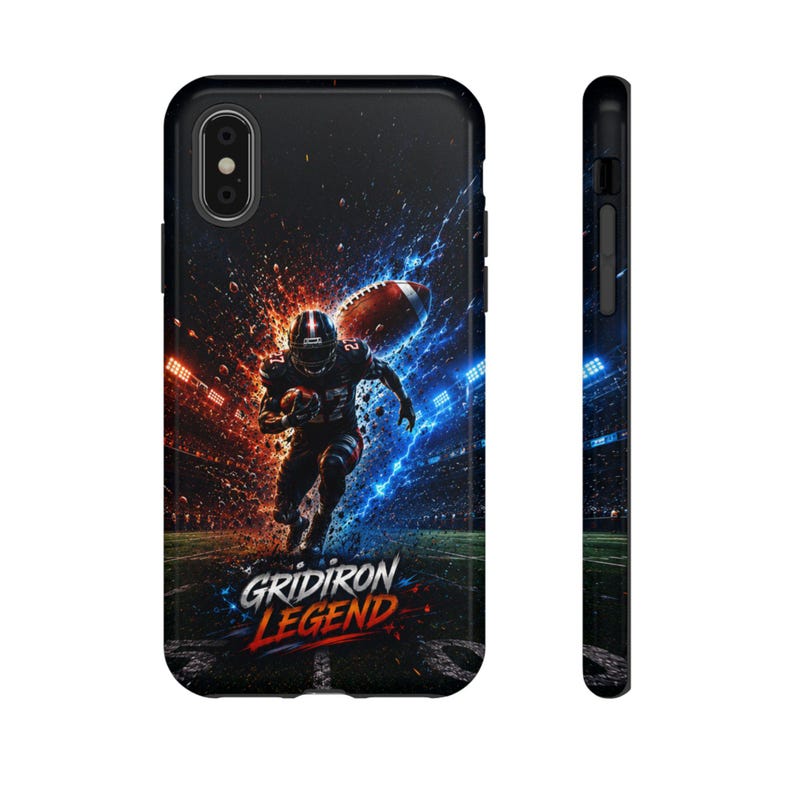 Tough Phone Case | Gridiron Legend Football Player Action - Etsy UK
