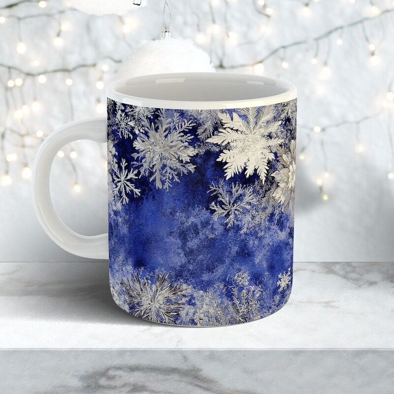 Snowflake Mug - Etsy