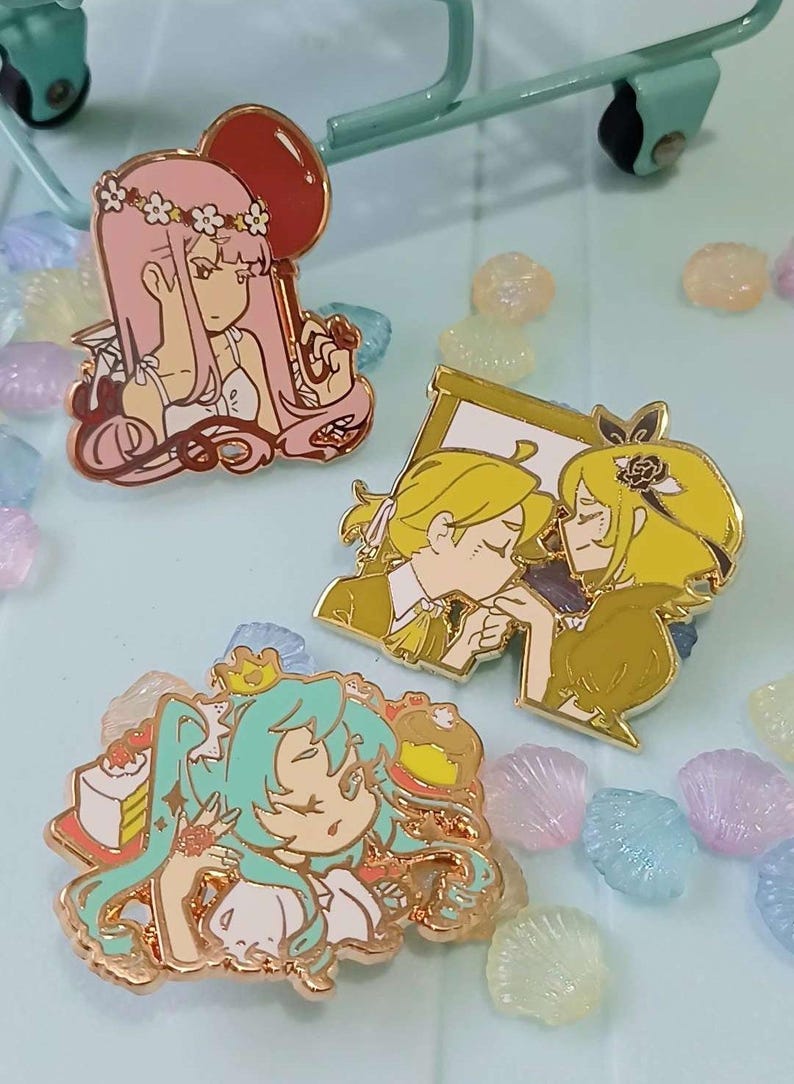 Vocaloid Enamel Pins - Etsy
