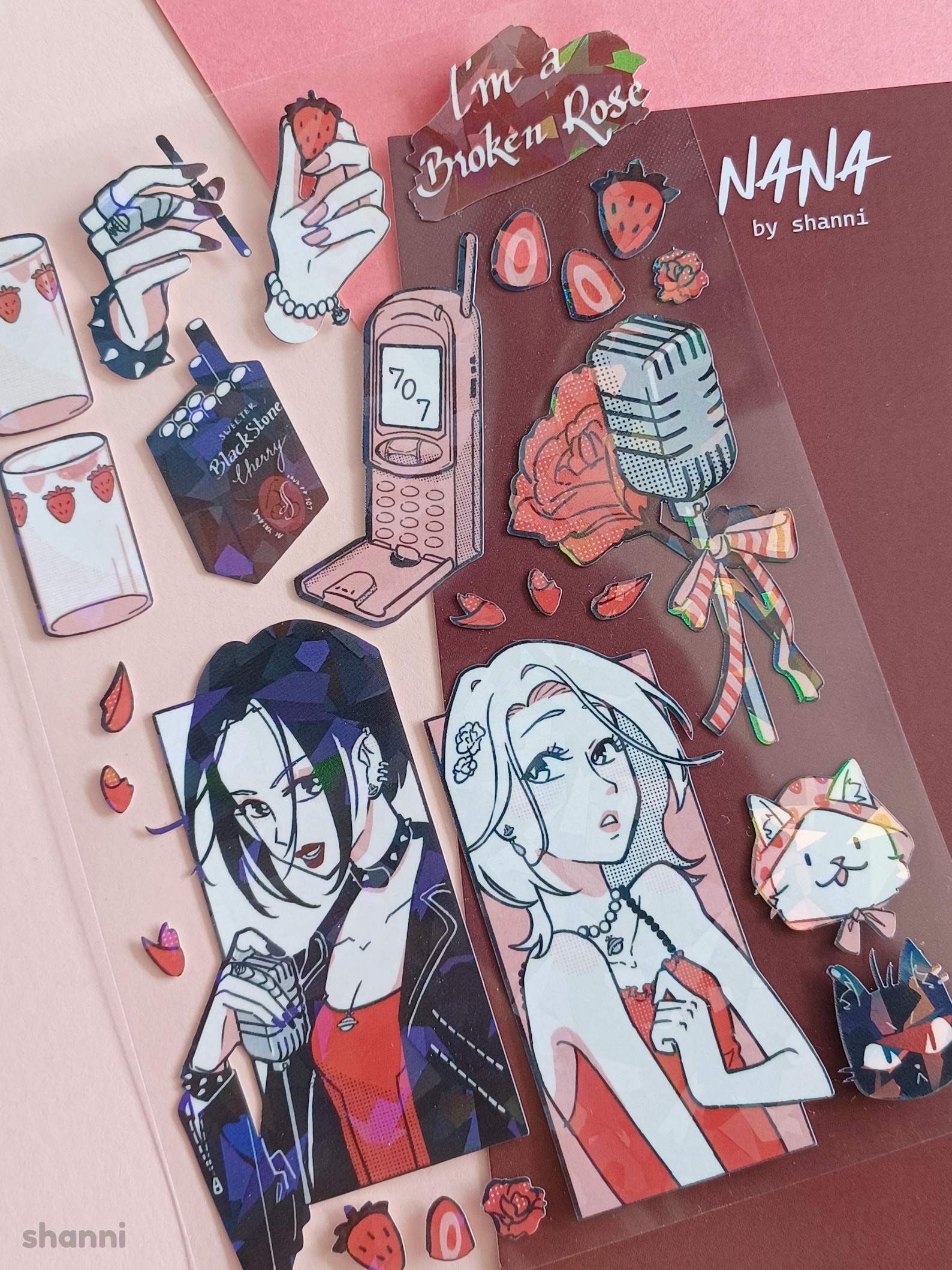 NANA A6 Sticker Sheet - Etsy