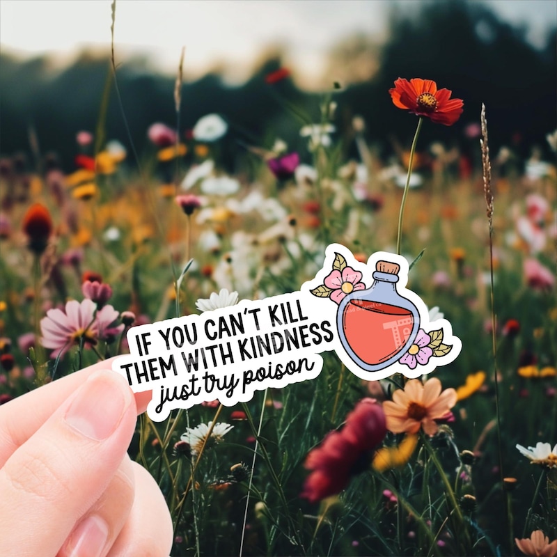 Sticker Poisoner - Etsy