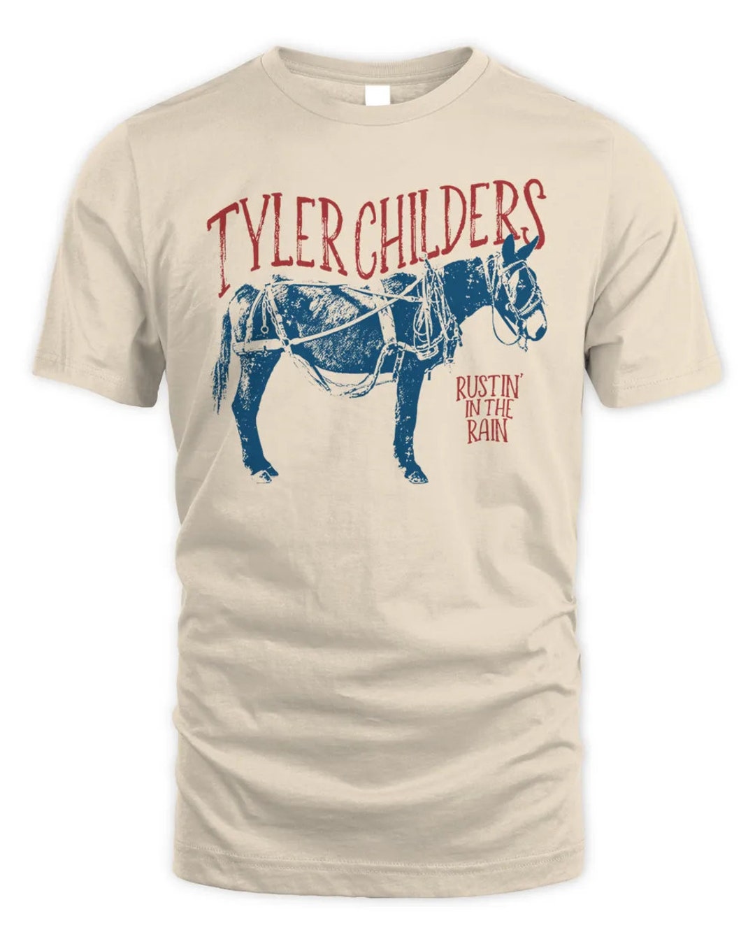 Tyler Childers Merch Rustin in the Rain Logo T Shirt Hoodie - Etsy