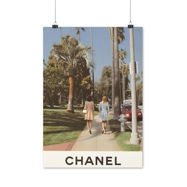 Chanel poster - Etsy.de