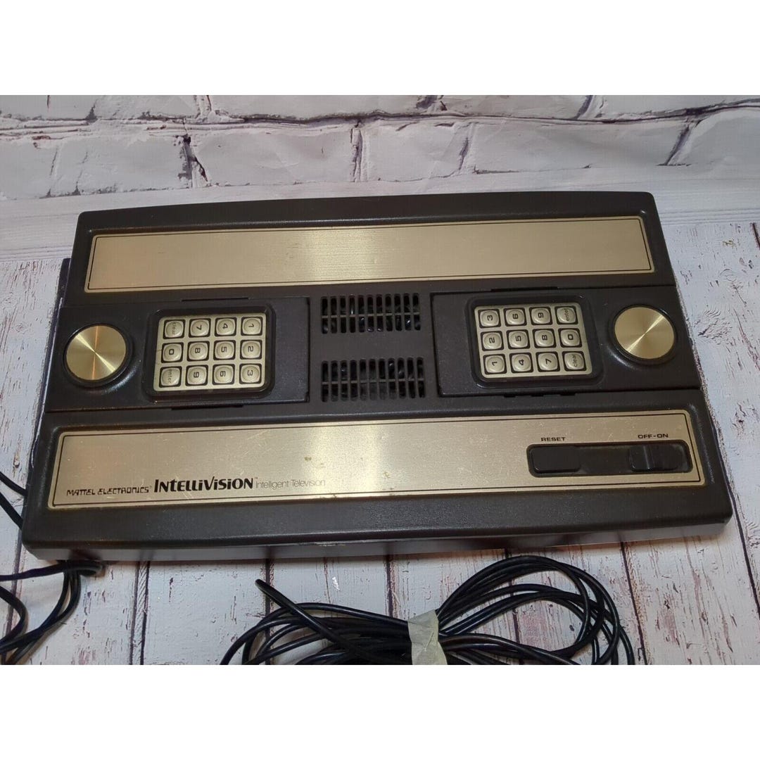 Vintage Mattel Intellivision System 2609 Console 1979 - Untested - Etsy