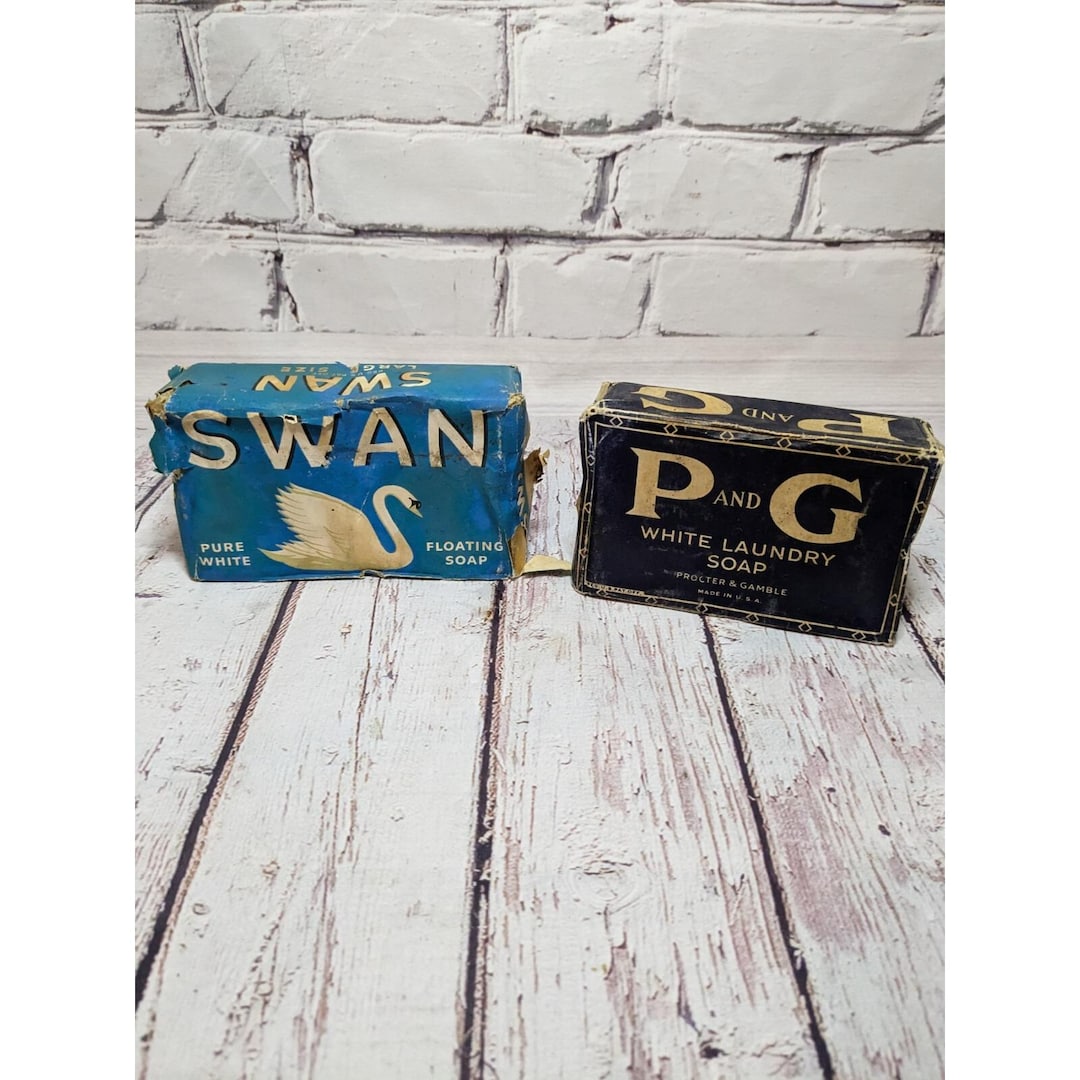 Vintage Swan Floating Bar Soap Midcentury Pure White USA Lever Brothers ...