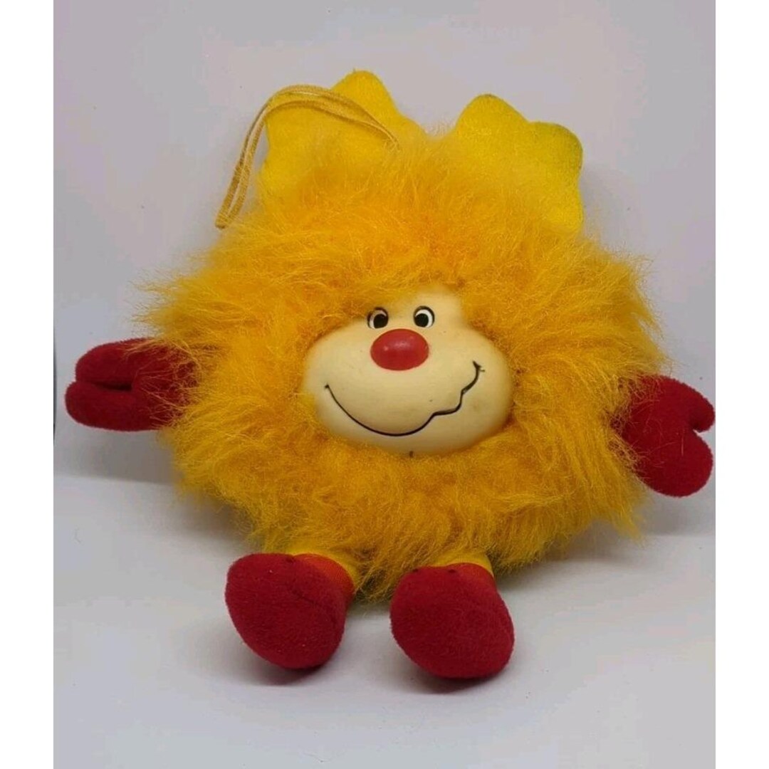 Vintage Rainbow Brite Spark Sprite Orange Plush Taco Bell 1983 Squeaks ...