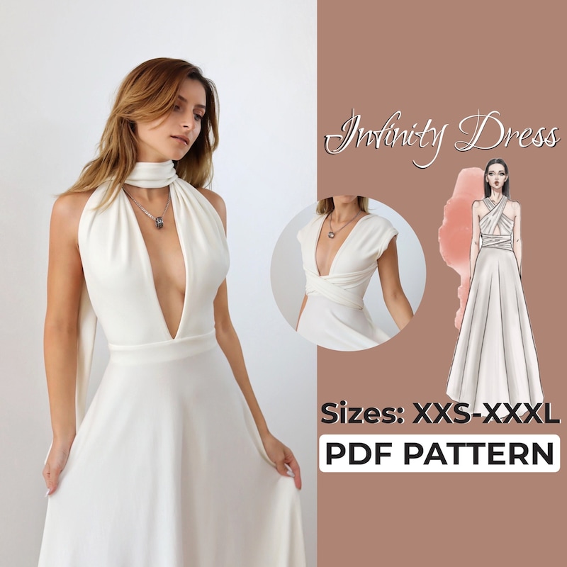 Goddess Dress Pattern - Etsy