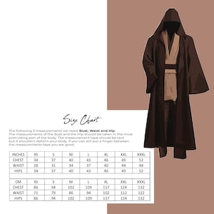 Monk Robe Sewing Pattern, Wizard Robe, Easy Beginner Pattern, Medieval ...