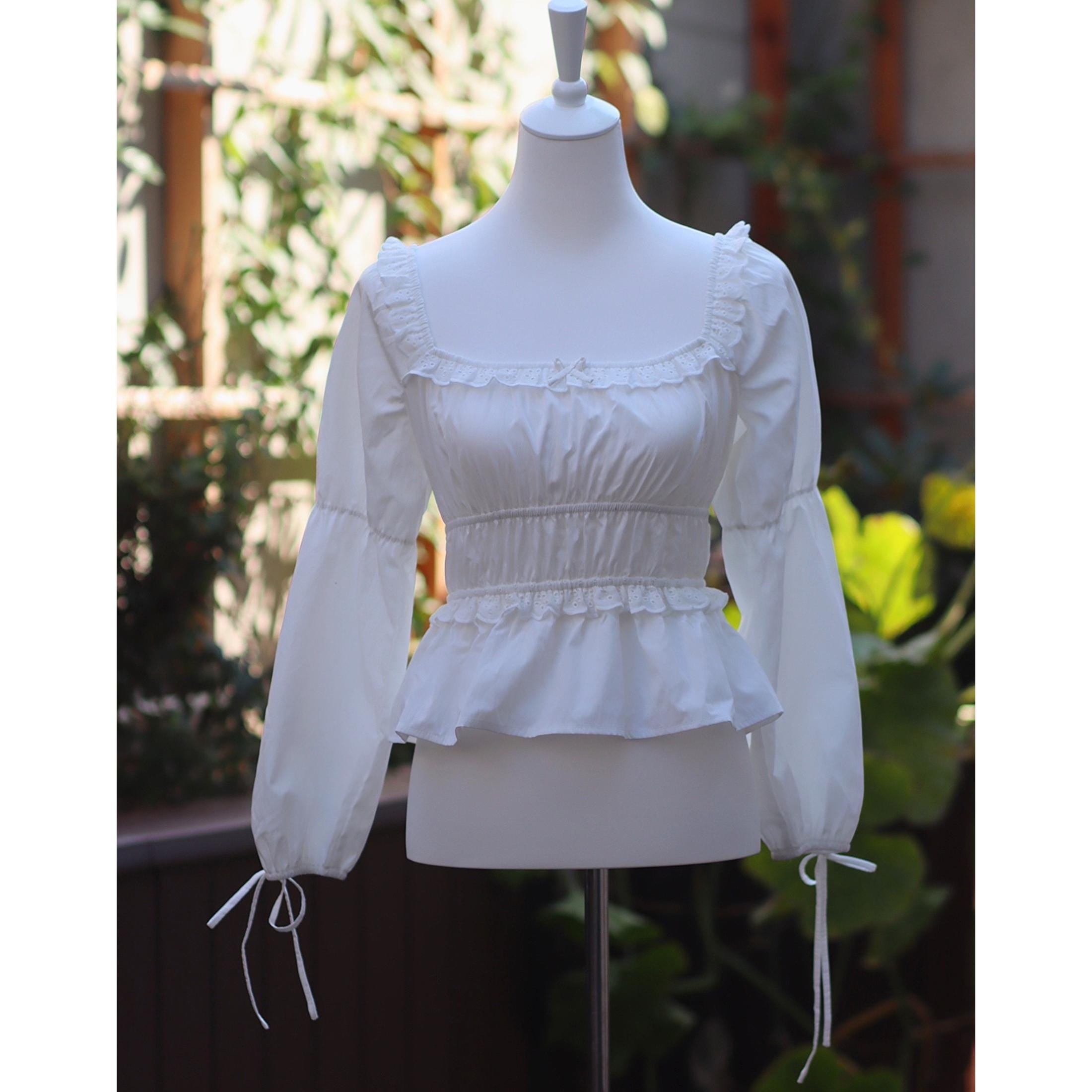 Ruffle Top Sewing Pattern | off Shoulder Peasant Blouse | Pattern ...