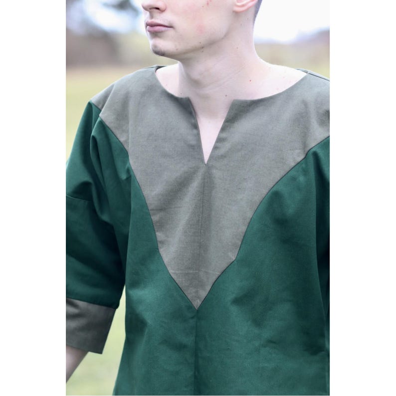 Viking Outfit Sewing Pattern | Ren Faire Mens Tunic Pattern | Pattern ...