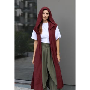 Hooded Robe Sewing Pattern | Cloak Costume Pattern | Easy Beginner ...