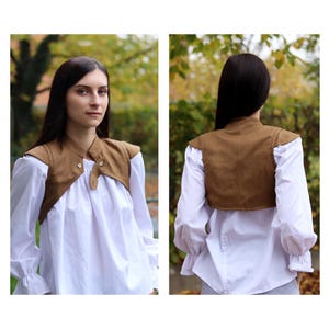 Shoulder Strap Top Sewing Pattern | Medieval Cosplay Costume | Pattern ...