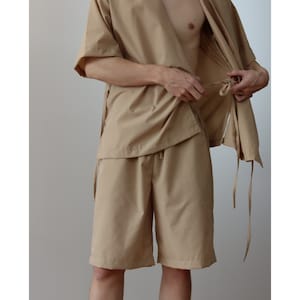 Jinbei Shirt + Shorts Sewing Pattern | Japanese Kimono Set | Pattern ...